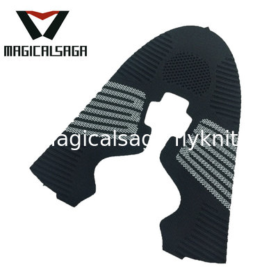 Bright color new design running shoes knitted upper material
