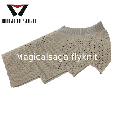 Jinjiang factory 3D knit shoes vamp upper material for running shoe
