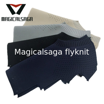 Jinjiang factory 3D knit shoes vamp upper material for running shoe