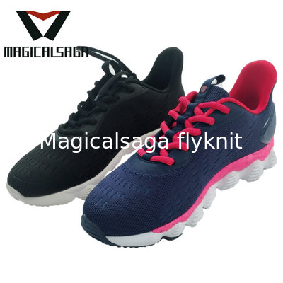 2018 Manufacture hot sale sock upper men casual shoe sport fly woven upper