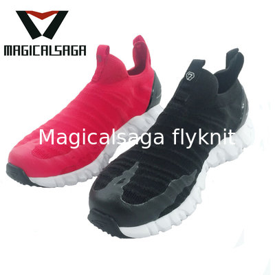 2018 Manufacture hot sale sock upper men casual shoe sport fly woven upper