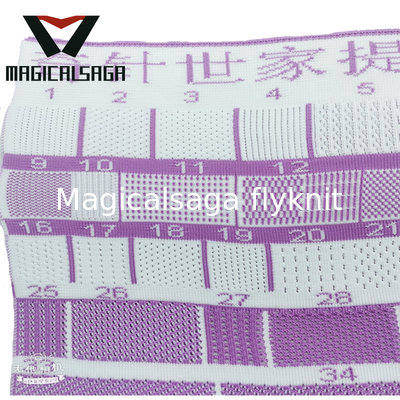 2018 Manufacture Hot selling shoe upper flyknit material for shoe making