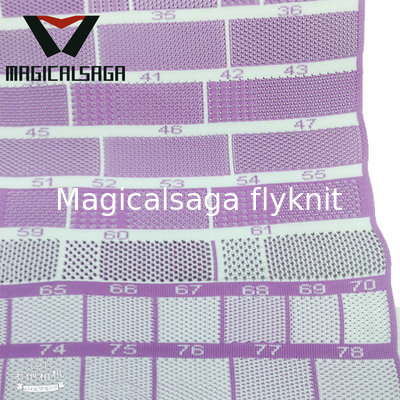2018 Manufacture Hot selling shoe upper flyknit material for shoe making