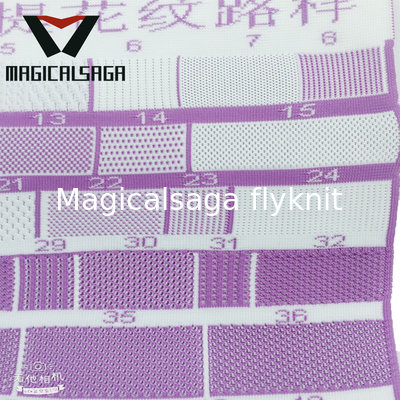 2018 Manufacture Hot selling shoe upper flyknit material for shoe making