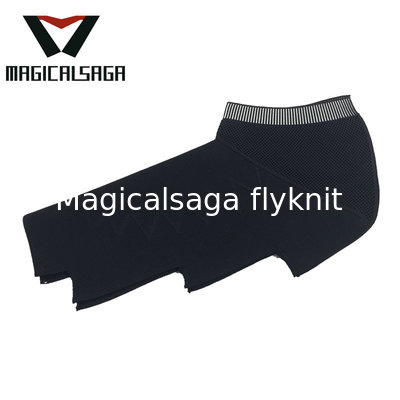 Jinjiang famous semi-finished knit upper sport shoes accessory flyknit material for shoe upper
