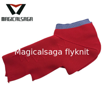Jinjiang famous semi-finished knit upper sport shoes accessory flyknit material for shoe upper