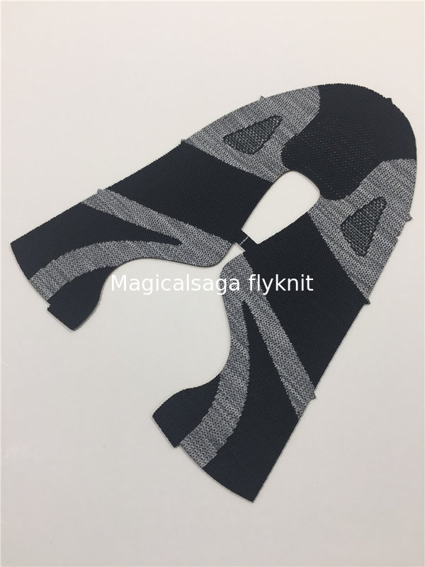 Factory flyknit 3D sports shoe uppers semi finished vamp for shoes production
