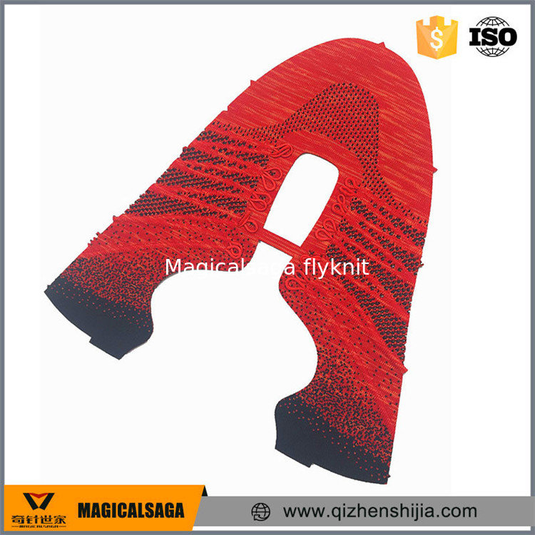 Fly knitting vamp shoe upper for shoes made in china luxury flyknit running shoes upper