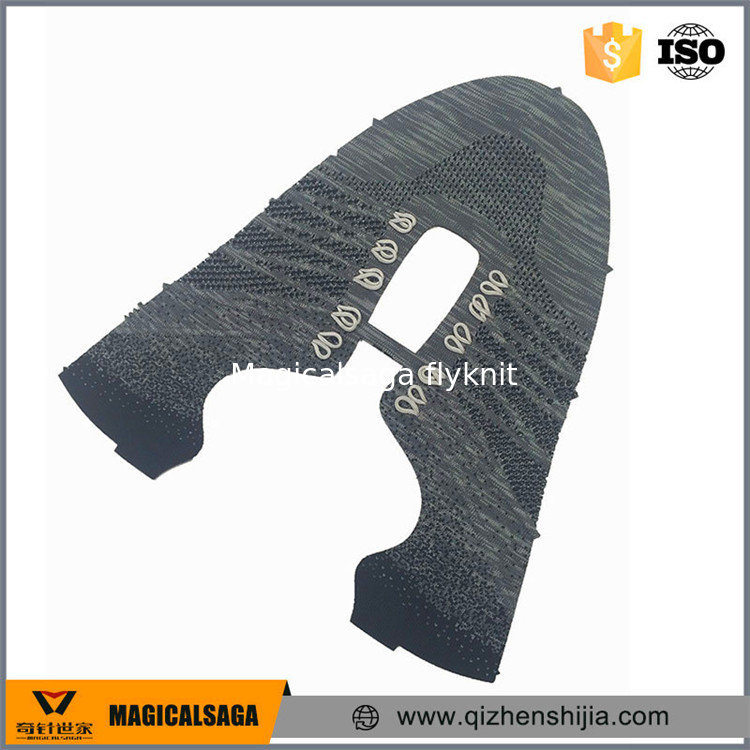 hot sale custom sport shoes and sneakers comfortable bright colour flyknit shoes upper