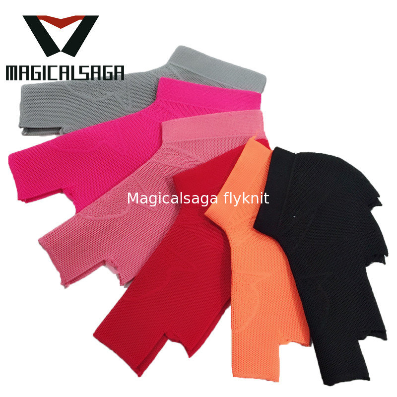 2018 Newest women knit shoe upper flyknit raw material for sports shoes