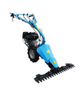 Anti-Slip Feature and Petrol/Diesel Power Type sickle bar mower /Mini tractor scythe mower