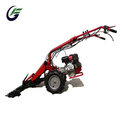 Anti-Slip Feature and Petrol/Diesel Power Type sickle bar mower /Mini tractor scythe mower