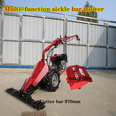 Factory wholesale tractor mounted sickle bar mower reciprocating lawn mower with gasoline engine