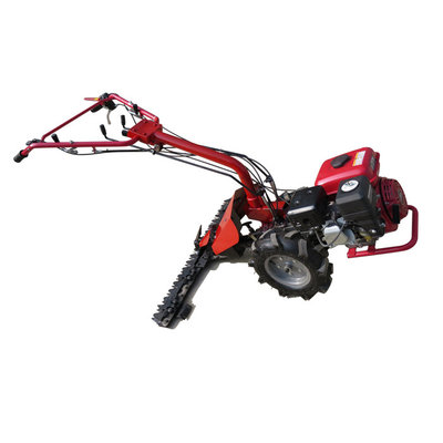 Anti-Slip Feature and Petrol/Diesel Power Type sickle bar mower /Mini tractor scythe mower