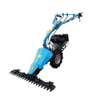 Anti-Slip Feature and Petrol/Diesel Power Type sickle bar mower /Mini tractor scythe mower