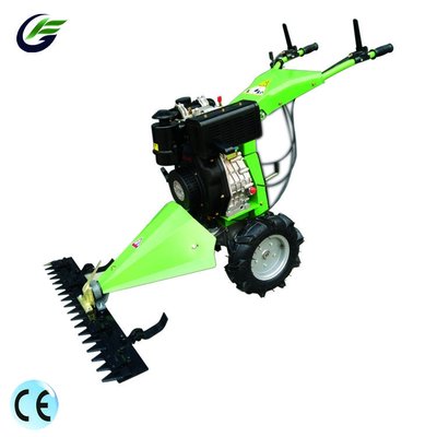 agricultural machinery gasoline and diesel engine mini tiller scythe mower, mini tractor scythe mower