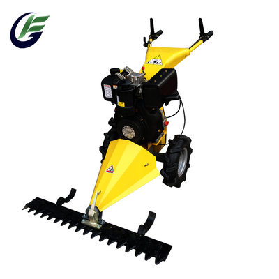 hand push lawn mower/196CC Sickle Bar Mower/hand mini mower