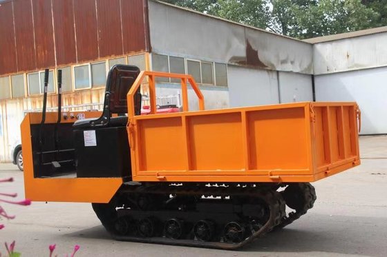 2ton crawler dump truck small track dumper tipping car