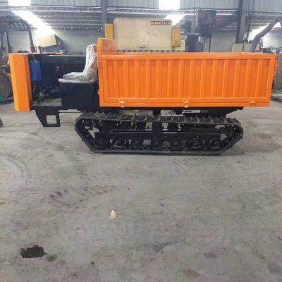 2ton crawler dump truck small track dumper tipping car