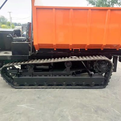 2ton crawler dump truck small track dumper tipping car