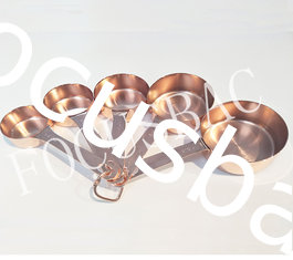 China Hot sale Copper Stainless Steel Measuring Cups and Spoons Set wholesale supplier