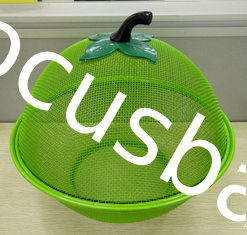 China FBWZ102501 PP spray painting iron net food-grade fruit basket supplier