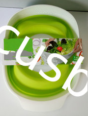 China FB121884 for wholesales food-grade save place collapsible colander supplier