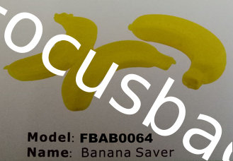 China FBAB0064 for wholesales BPA free banana orange shape food container supplier
