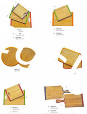 China Customized Boating Gift Personalized Paddle Shaped Bamboo Cutting Board colorful supplier
