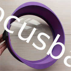 China Custom Made Newest Design Silicone 9 Inch Springform Cheesecake Baking Pan With Glass Base supplier