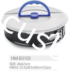 China NonStick Springform Pan 10 Inch – Premium Cheesecake Baking Cake Pan With Removable Bottom & Cover Lid supplier