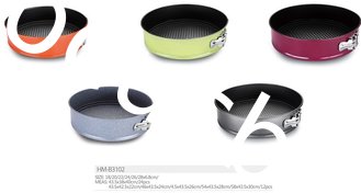 China Leakproof Non-Stick Round shape springform cheesecake baking pan set with Removable Bottom supplier