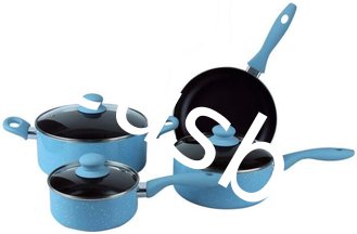 China hot sale look better appearance nonstick aluminum cookware set supplier