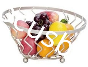 China Fashion Kitchen accessory Gift Basket,Wire Fruit Holder,Hanging Metal Fruit Basket supplier