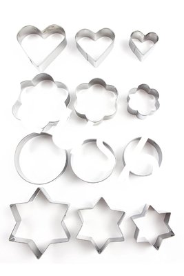 Shaped Mould Cookie Cutter Set Decorating Tools Stainless Steel Letter Cookie Cutter supplier