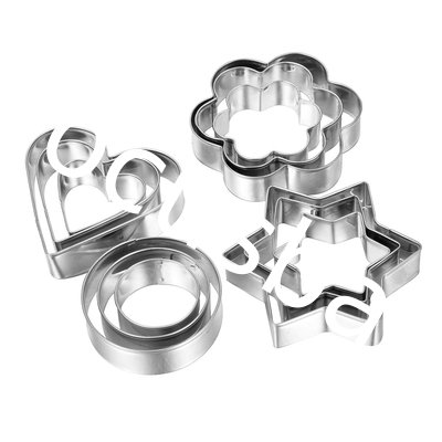 Shaped Mould Cookie Cutter Set Decorating Tools Stainless Steel Letter Cookie Cutter supplier