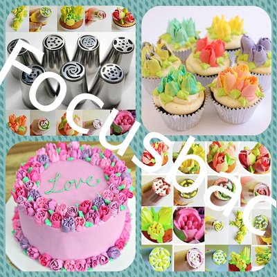 Cake Decorating Tips Set Polished Smooth No Seams - Icing Tips Frosting Tips Pastry Tips supplier