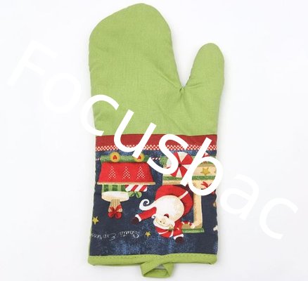custom heat resistant gloves kitchen baked microwave oven glove supplier