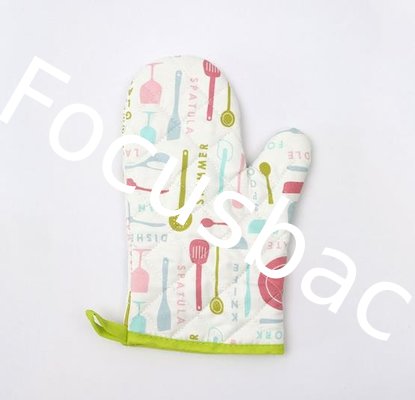 2017 ODM/OEM Promotional customized professional cotton cooking oven gloves supplier