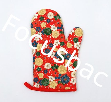 2017 ODM/OEM Promotional customized professional cotton cooking oven gloves supplier