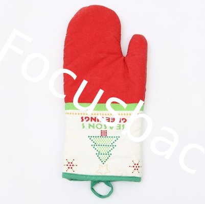 Cotton Oven Glove Heat Proof Mitten Kitchen Cooking Microwave Oven Insulated Non-slip Glove Thickening supplier