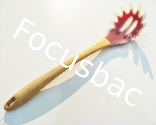 Food Grade Silicone with Slotted Turner/Flipper, Spoon, Spatula, Ladle, Pasta Server, Strainer supplier