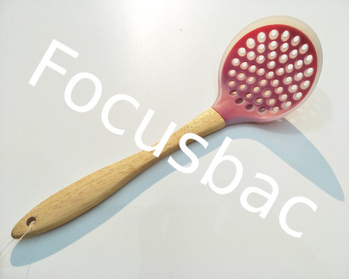 Food Grade Silicone with Slotted Turner/Flipper, Spoon, Spatula, Ladle, Pasta Server, Strainer supplier