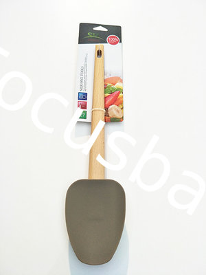 Bamboo and Silicone Gray Eco-Friendly Bamboo and Silicone Kitchen Utensil Set for cooking supplier