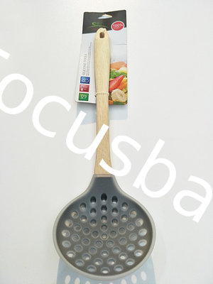 Silicone Kitchen Utensil Set Spaghetti Server Soup Ladle Slotted Spoon Slotted Turner skimmer turner spoon supplier