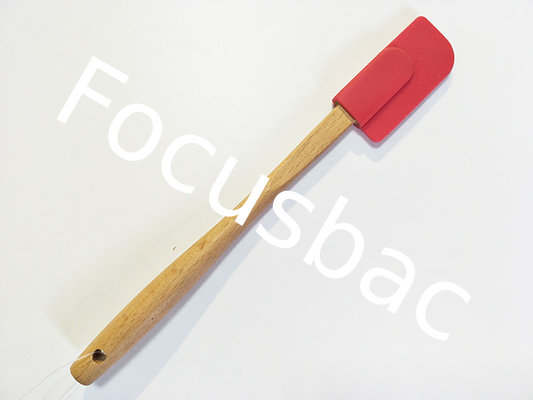 4 Piece Spatula Set - Colorful Silicone Rubber Baking Spatulas Nonstick BPA Free Dishwasher Safe supplier