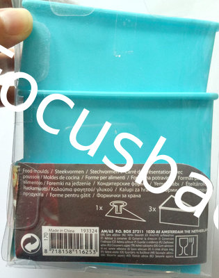 FB102562 wholesales 4pcs per set triangle shape PP material assembled food container supplier