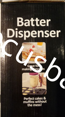 FBAB5045 pancake & cupcake batter dispenser no drip with measuring scale on cup supplier