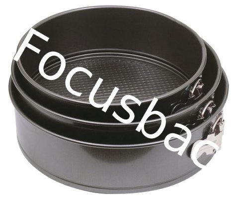 3pcs Nonstick Springform Pan Cheesecake Pan Leakproof Cake Pan Bakeware Loose Base Cake Baking supplier