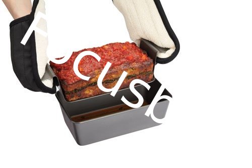 Professional Non-Stick 2-Piece Healthy Miracle Meatloaf Pan Perfect Results Large Nonstick Loaf tin bakeware supplier